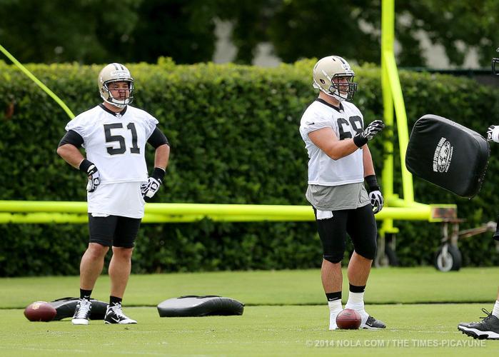 Center Jonathan Goodwin joins the Saints for OTA's : Photo gallery ...