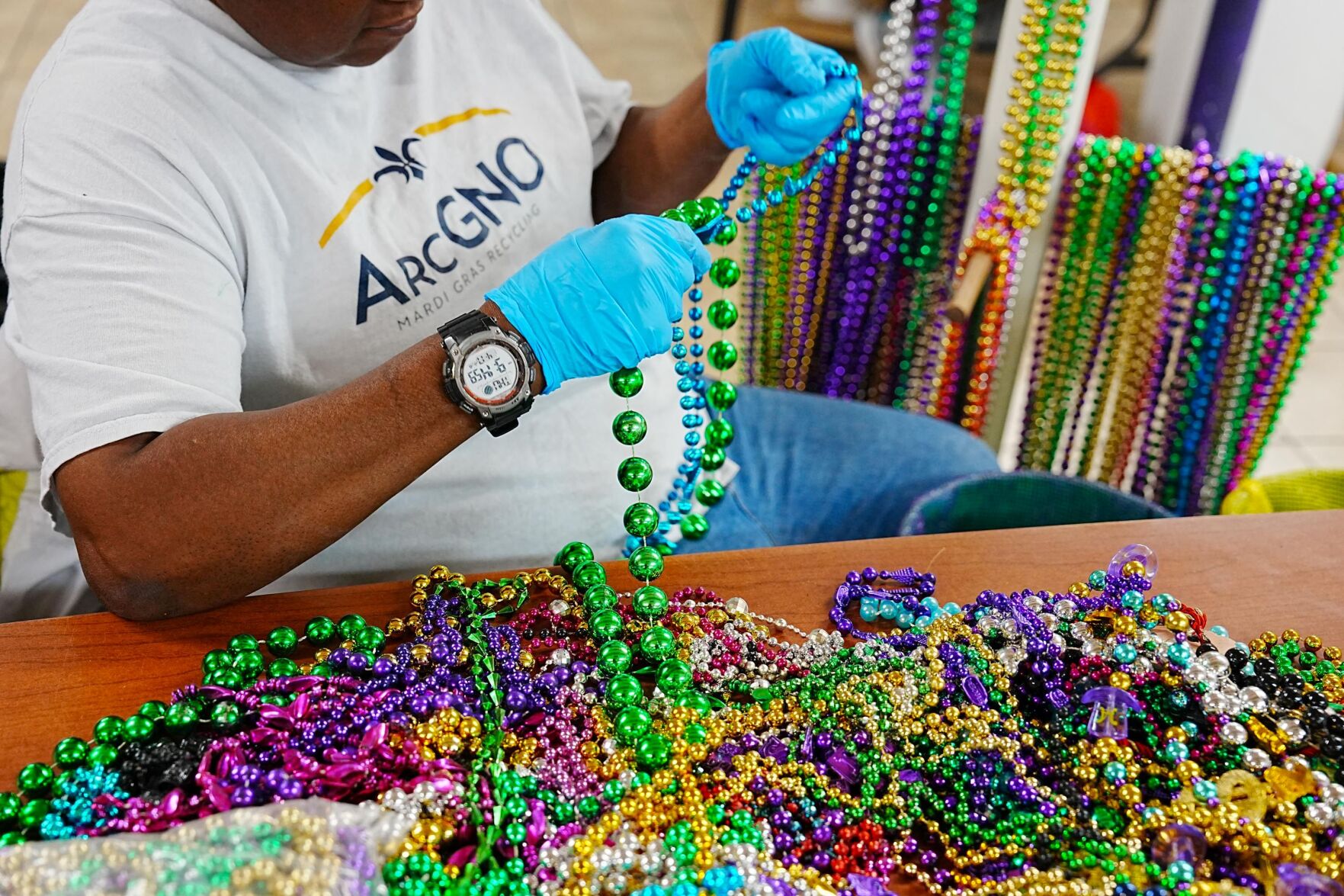 Recycled Carnival beads from Arc of Greater New Orleans | Entertainment ...