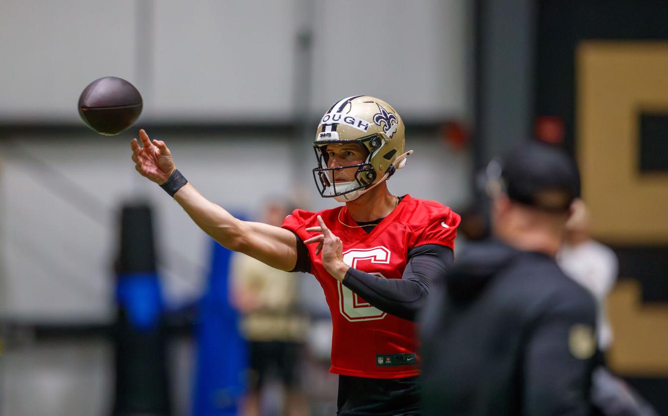 Saints agree to fully guarantee Tyler Shough's rookie deal | Saints ...