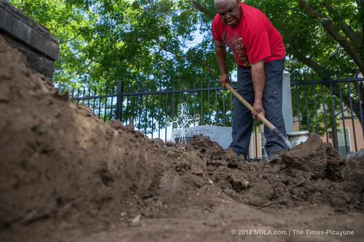 Over 10,000 days of life spent digging graves for New Orleans' dead ...