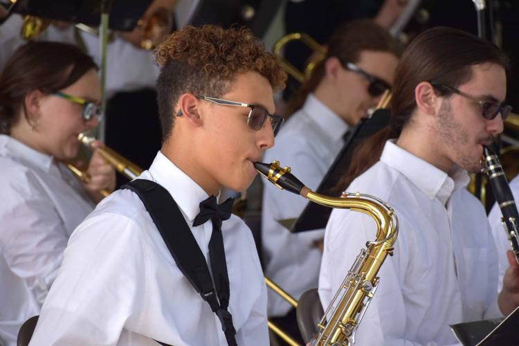 Slidell High Jazz Band rocks out for Camp Salmen | One Tammany | nola.com
