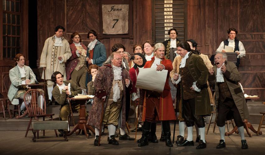 Rivertown's '1776' a suspenseful look at history, with a timely message ...