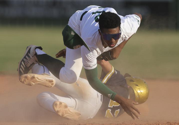 Shaw bats erupt late to edge Holy Cross in Division I baseball playoff ...