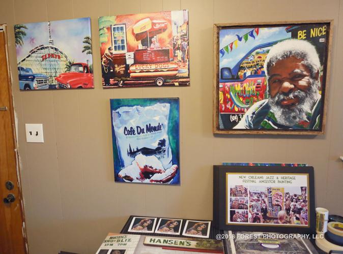 Terry Marks Sr. honored to paint legends of N.O. music | Archive | nola.com