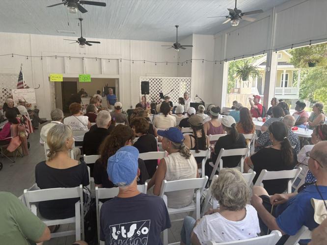 Hundreds protest in Covington for No Kings Day | St. Tammany community ...