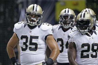 Fullback Austin Johnson returns to practice squad; Five Saints out of ...