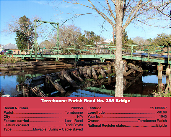 19 historic bridges of Lafourche and Terrebonne parishes | Traffic ...