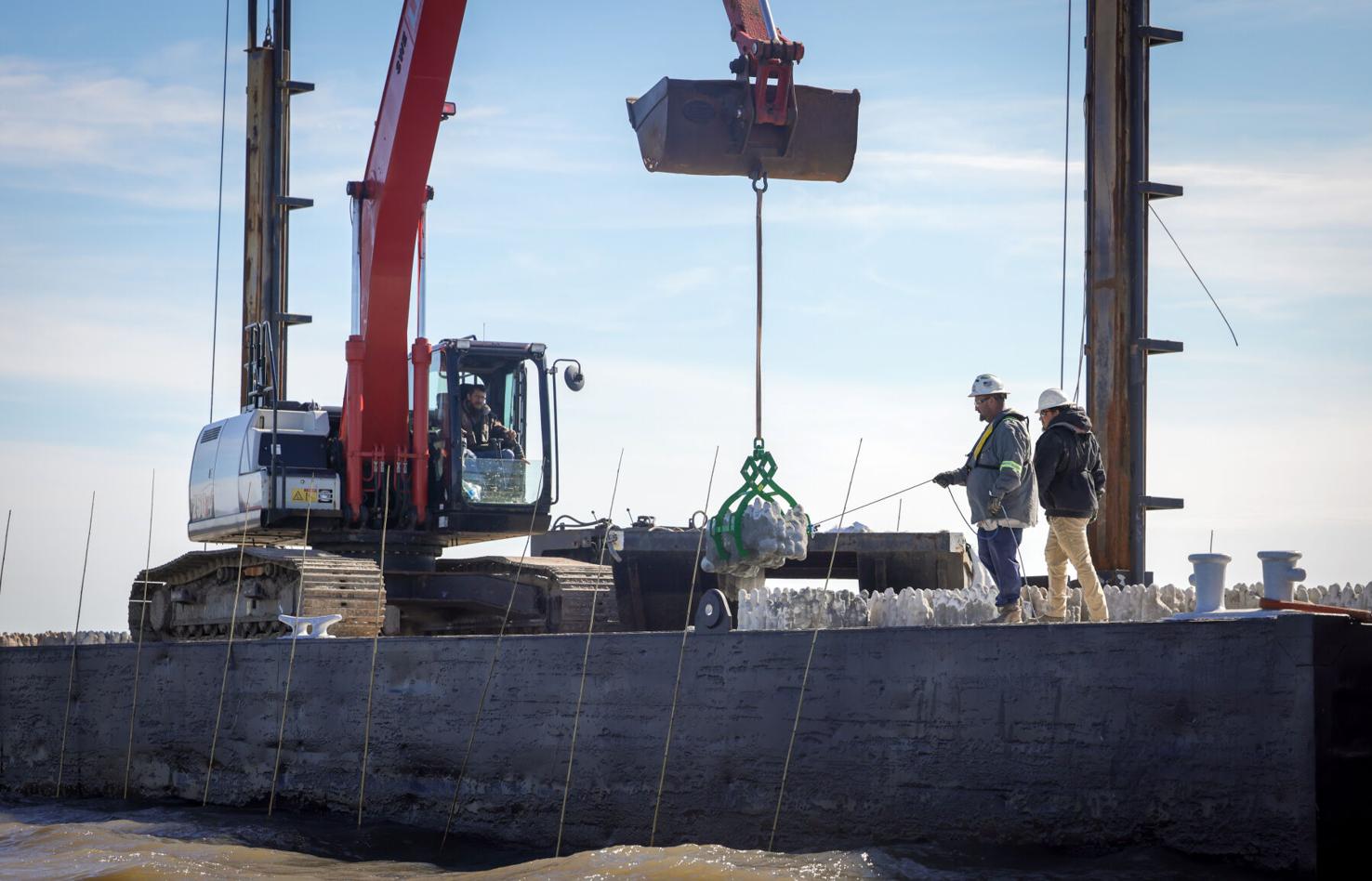 Photos: 3D-printed 'Cajun coral' project aims to boost Louisiana's fish ...