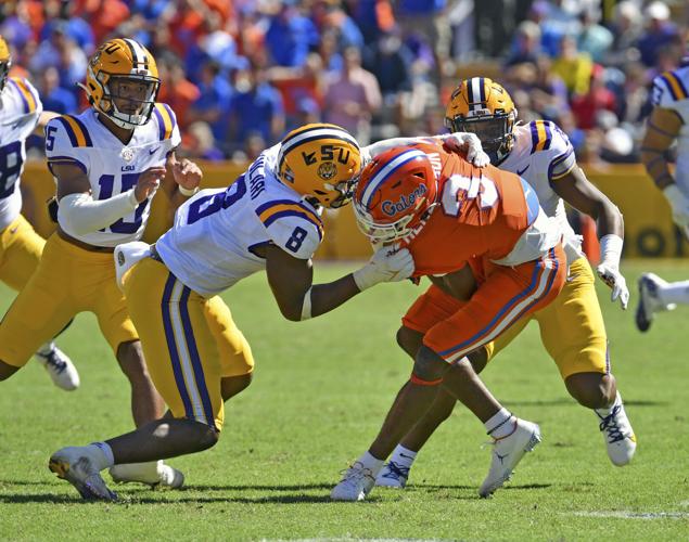 Live: LSU football does battle with Florida in an SEC rivalry contest ...