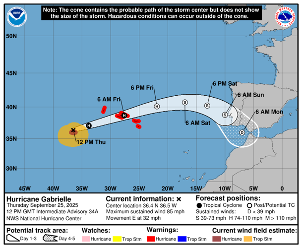 Tropical Storm Humberto to become major hurricane | Hurricane Center ...