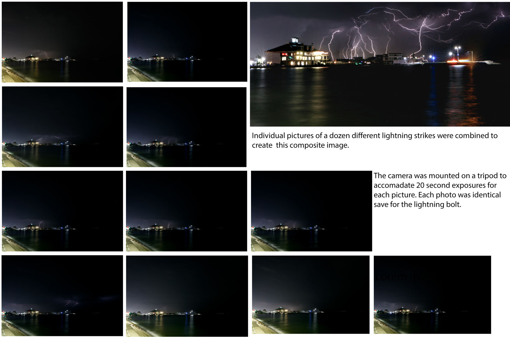 How lightning composite photo was made | Multimedia | nola.com