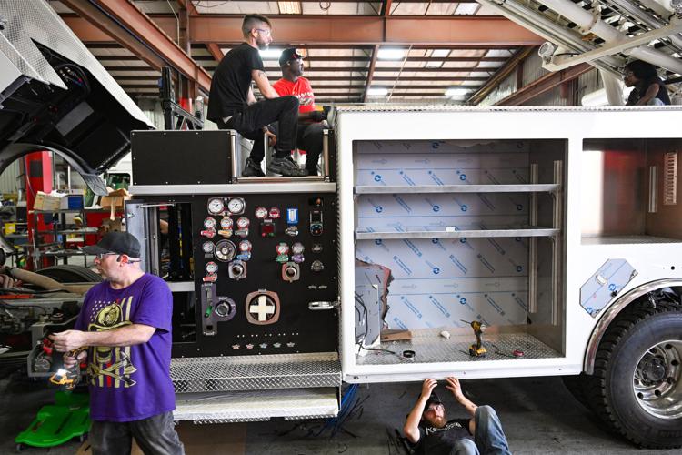 Made in Louisiana: Ferrara, KME fire trucks made in Holden | Business ...