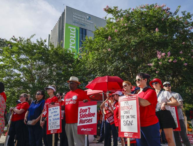UMC nurses hold fourth strike in less than a year | Health care ...