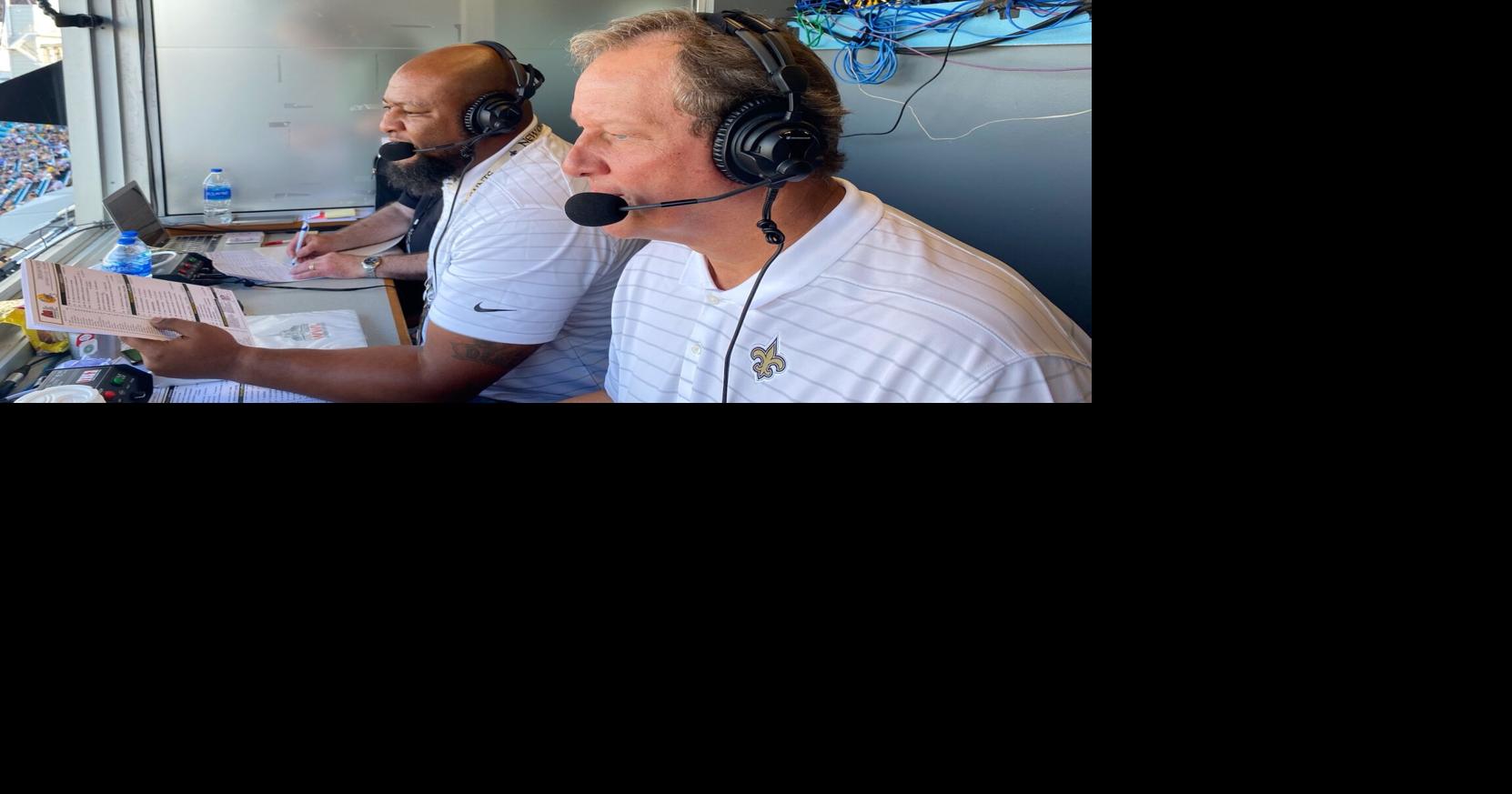 Passed over once, Mike Hoss seizes opportunity as voice of the Saints ...