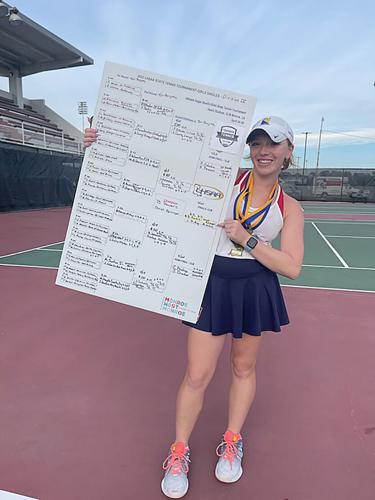 Powers wins singles tennis title; CES boys defend team crown | St ...