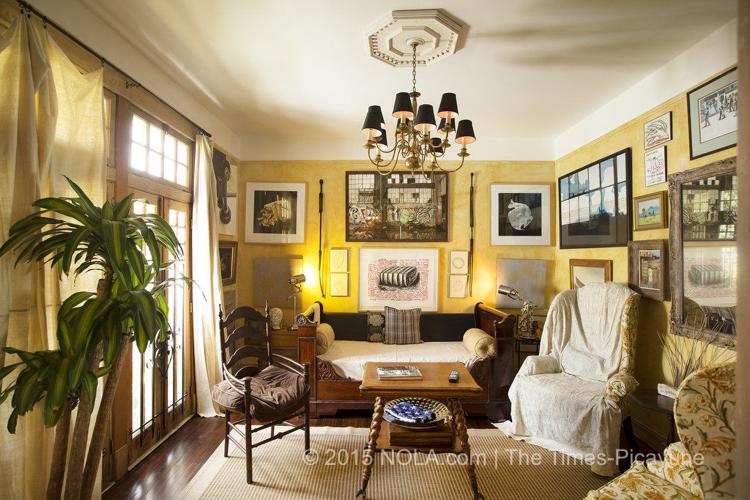 Author Morgan Molthrop's eclectic Uptown apartment is a blend of far ...