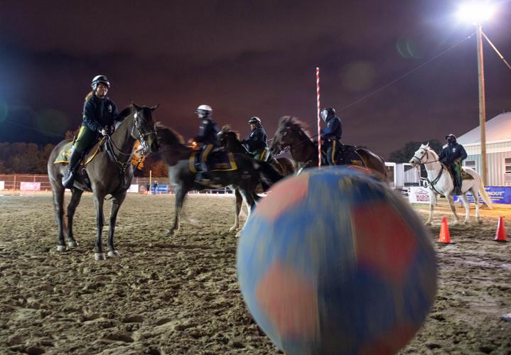 Video: How soccer trains NOPD's mounted police division, raises money ...