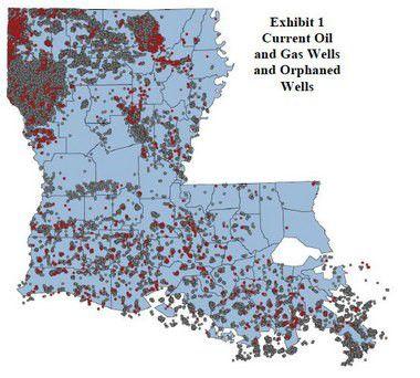 Louisiana's regulation and inspection of oil and gas wells, including ...