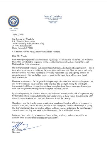 LSU System letter | | nola.com