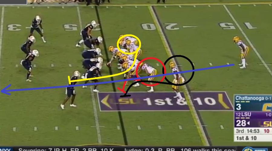 LSU Film Room: How Drake Davis got so open, another Aranda scheme tweak ...