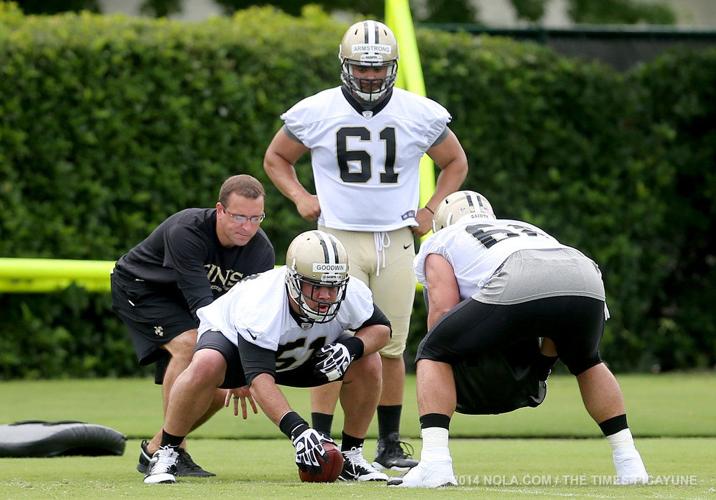 Center Jonathan Goodwin joins the Saints for OTA's : Photo gallery ...