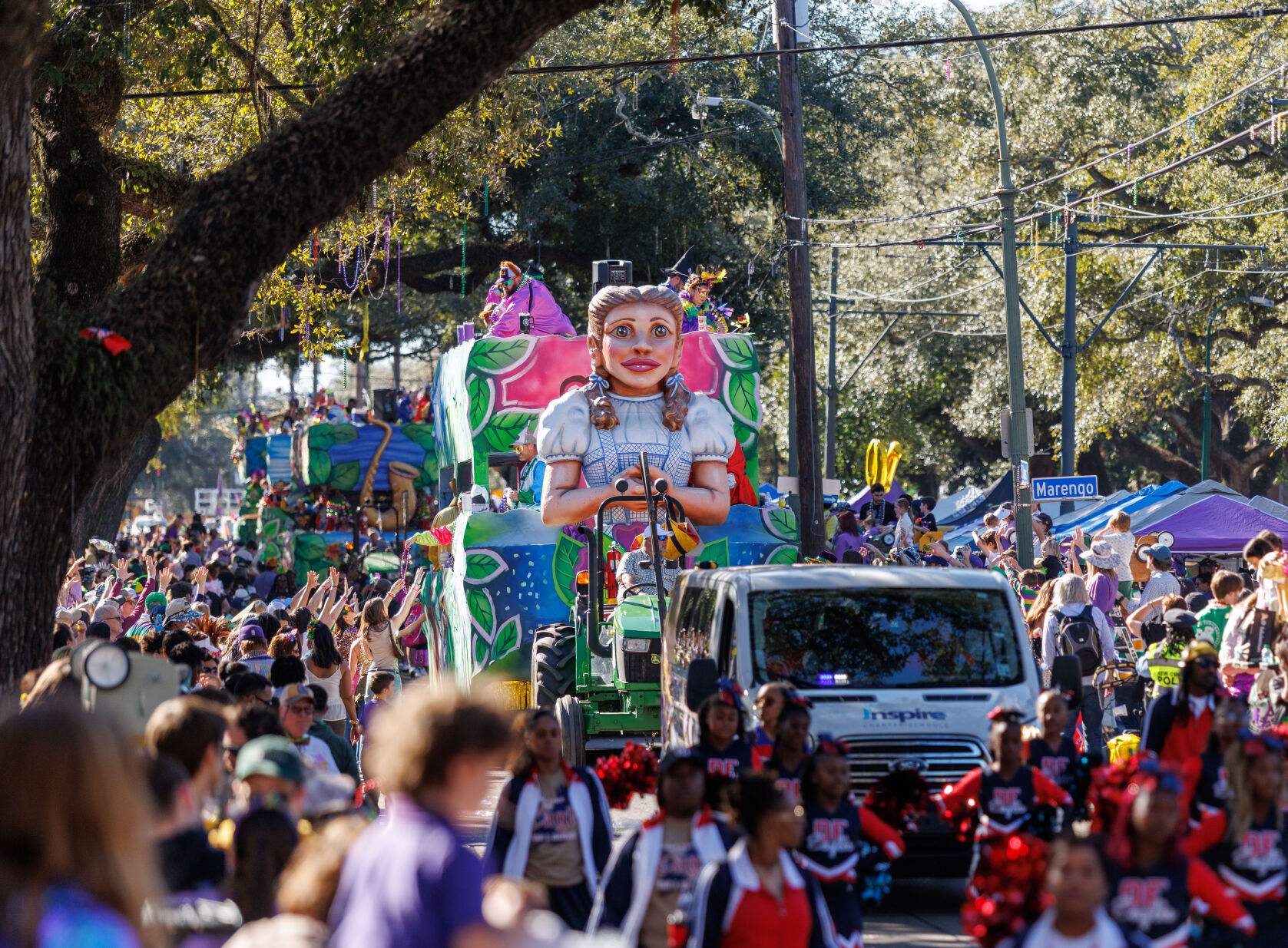Photos: Krewe of Freret parades to theme of “The Pulse of Mardi Gras ...
