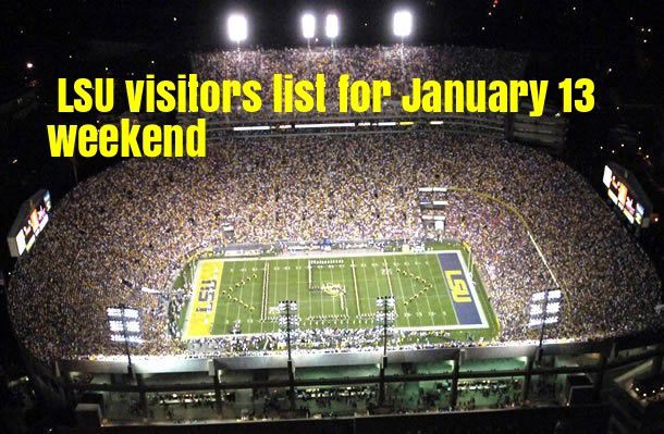 LSU official visitors list for January 13 weekend | Prep Sports | nola.com