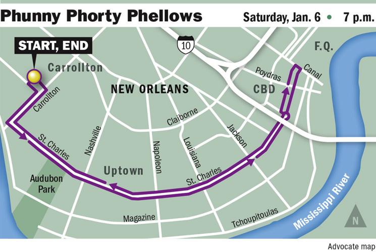 Mardi Gras parades in New Orleans: See the route maps, times! | Mardi ...