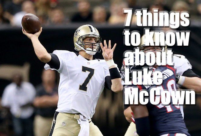 7 things to know about Luke McCown for his first start with the New ...