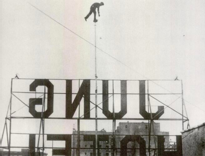 1920s flagpole sitting