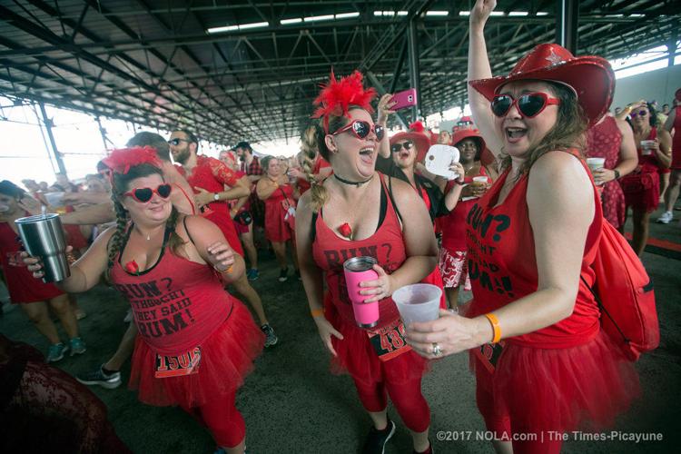 Red Dress Run 2017 started slow and steamy Saturday | Louisiana ...