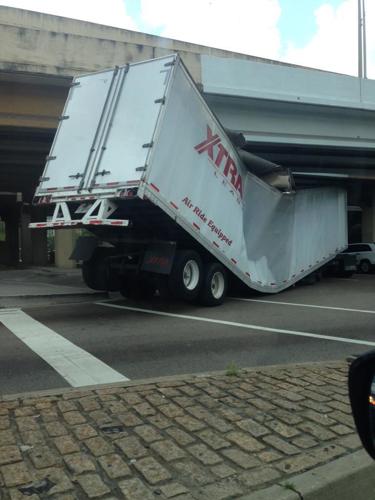 lorries getting stuck