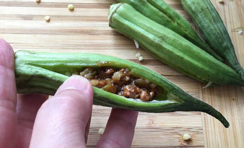 Okra: It's not just for gumbo. Try cheese-stuffed poppers, fritters ...