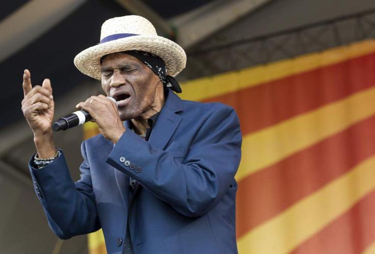 John ‘Papa’ Gros, Cyril Neville and George Porter Jr. stage a ‘Karnival Kick-off’ at Tipitina’s ...