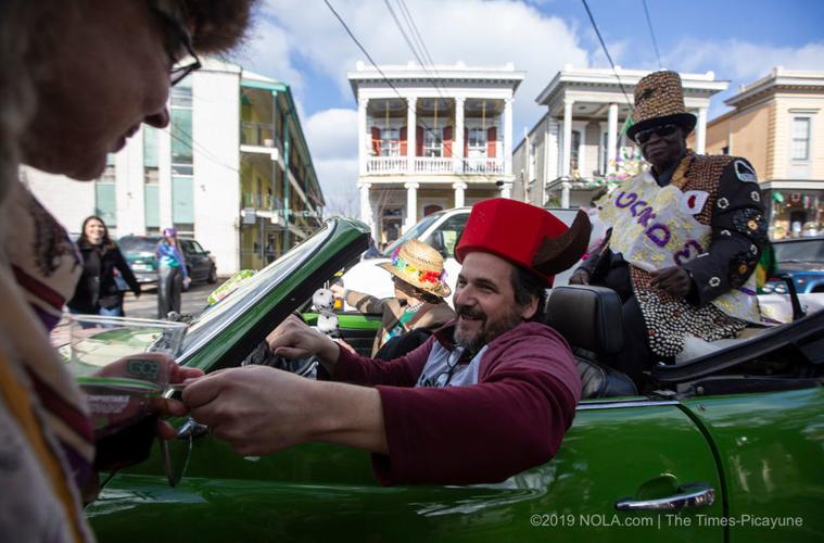 See the krewes of Red Beans and Dead Beans meet on Lundi Gras 2019 ...