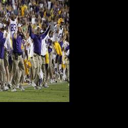 LSU kicker Trent Domingue -- unsure, shaky and blacked out -- came up ...