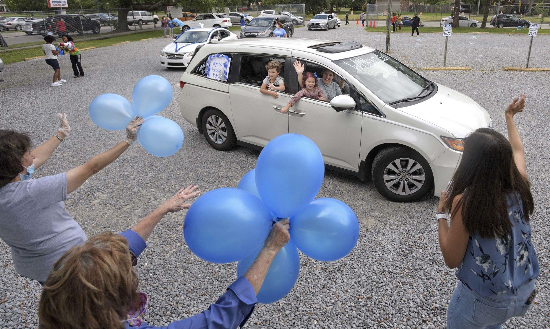 Photos: Hynes-UNO throws drive-thru graduation for first Kindergarten ...
