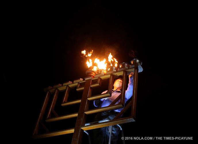 Grand Menorah Lighting at the Riverwalk: photo gallery | Entertainment ...
