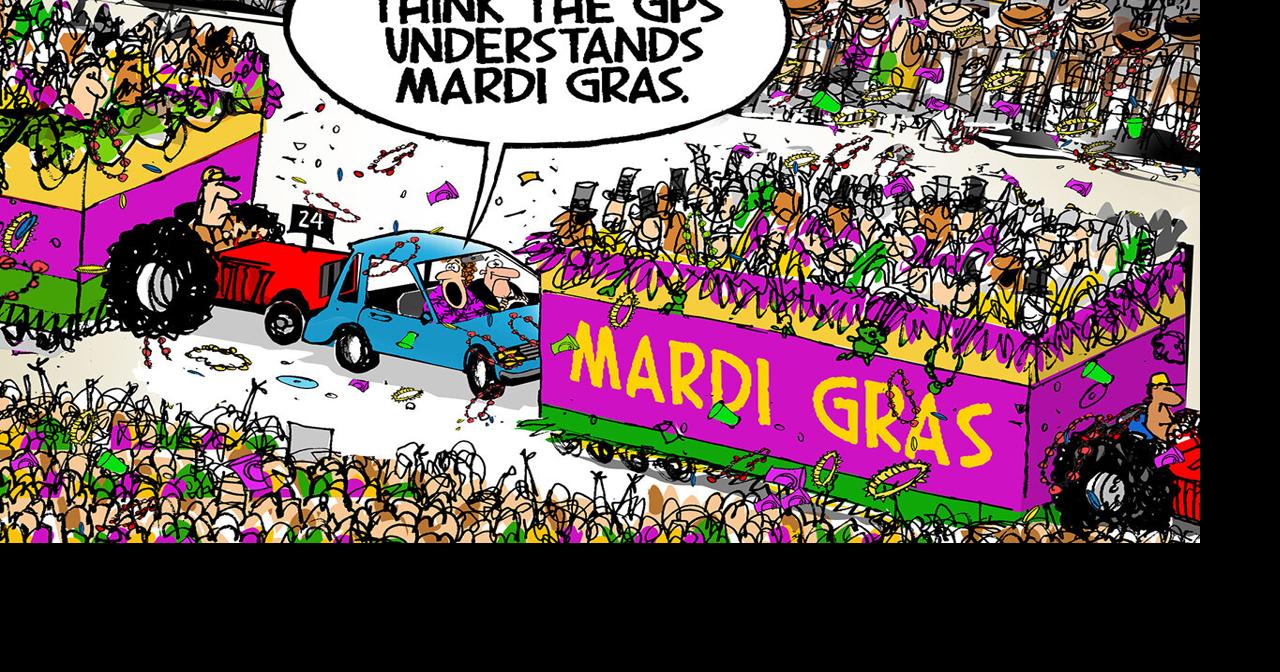 Mardi Gras Cartoon Caption Contest Walt Handelsman