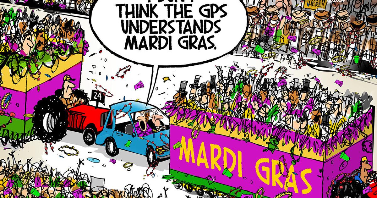 Mardi Gras Cartoon Caption Contest Walt Handelsman