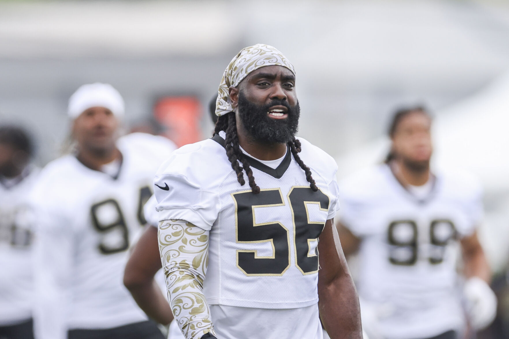 Demario Davis said this about Saints QB Tyler Shough's debut | Saints ...