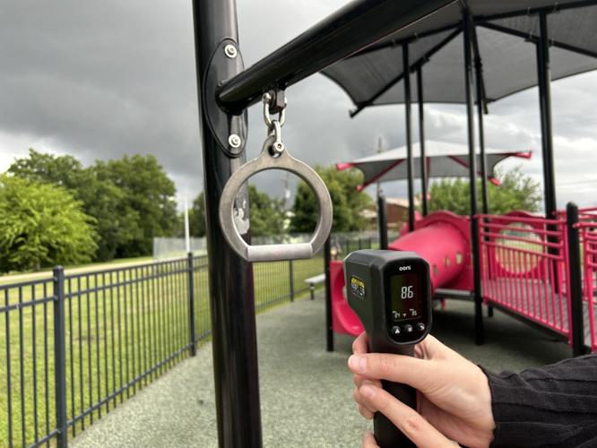 See New Orleans sidewalk, playground temperatures on hot day | Weather ...