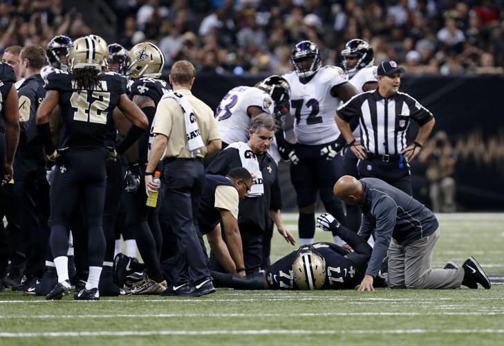 Saints nose tackle Brodrick Bunkley heads to season-ending injured ...