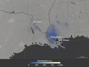 New aerial, satellite images document Louisiana flood devastation ...