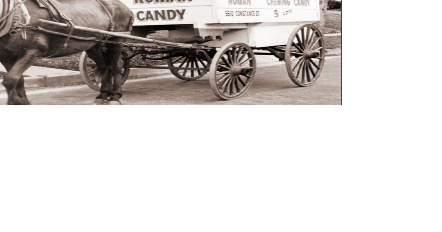 300 unique New Orleans moments: Roman Candy cart begins roaming New ...