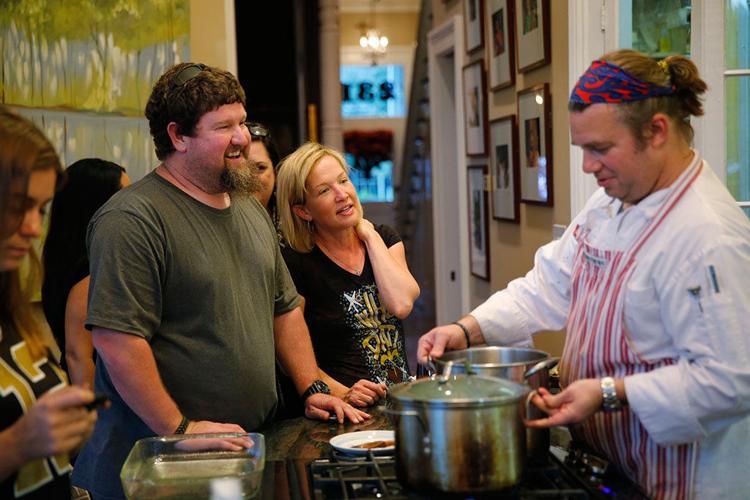 Cooking up a game: Gerald Duhon prepares a Saints-watching feast fit ...