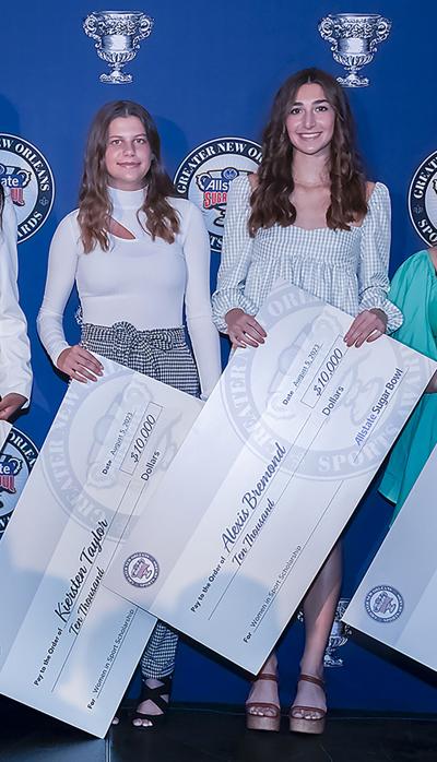 Bremond, Taylor receive Women in Sport Scholarships | St. Tammany ...