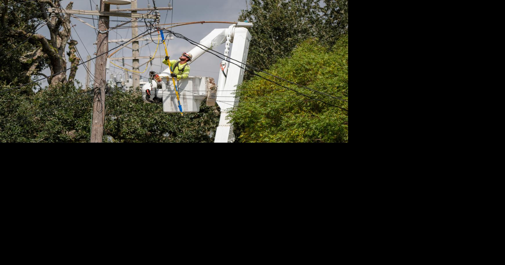 Entergy offers timeline for Hurricane Francine power fixes | Hurricane ...