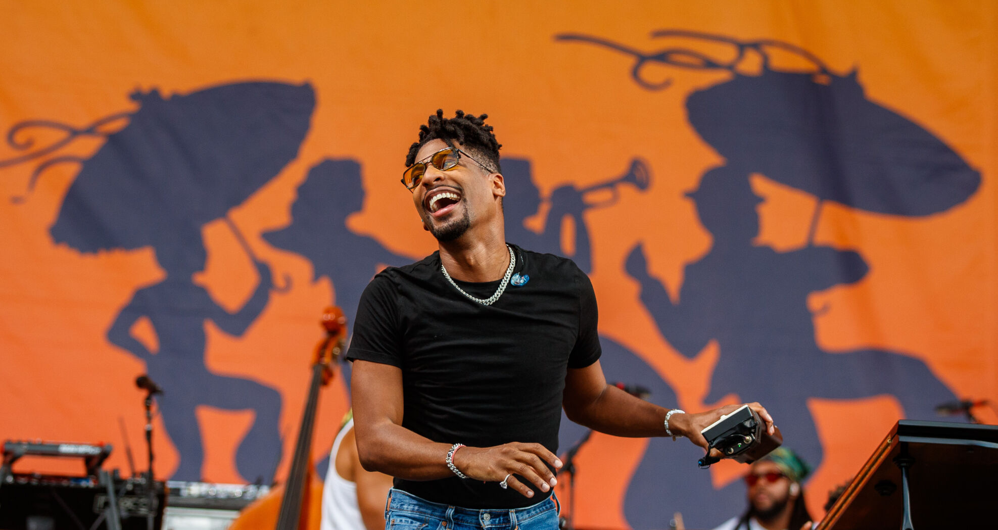 Jon Batiste gives Stephen Colbert huge Late Show send-off ...