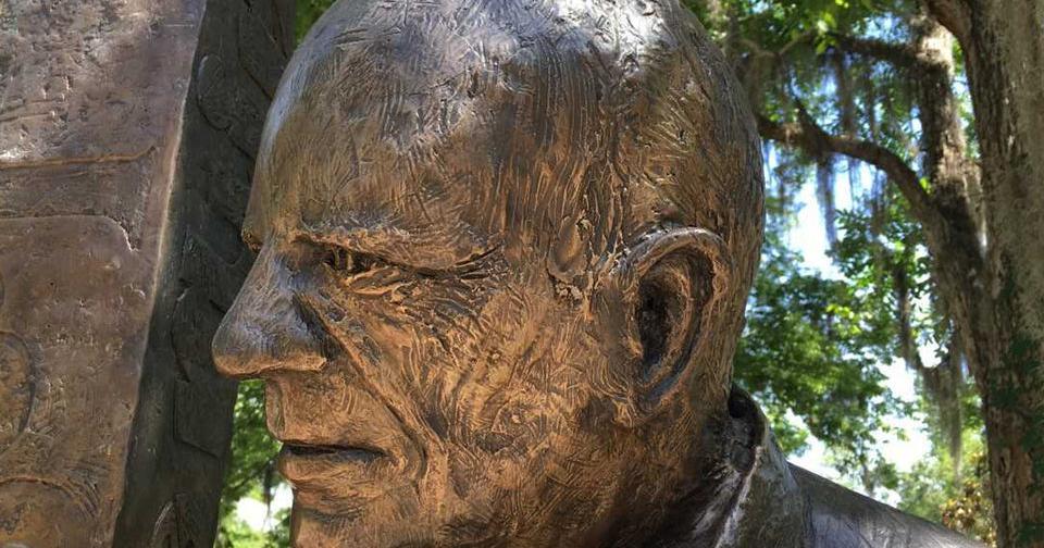 Novelist Walker Percy appears in Covington's Bogue Falaya Park | One ...